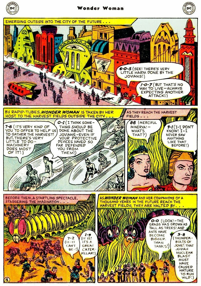 Ominous Octopus Omnibus: "The Runaway Time Express" - WONDER WOMAN #97