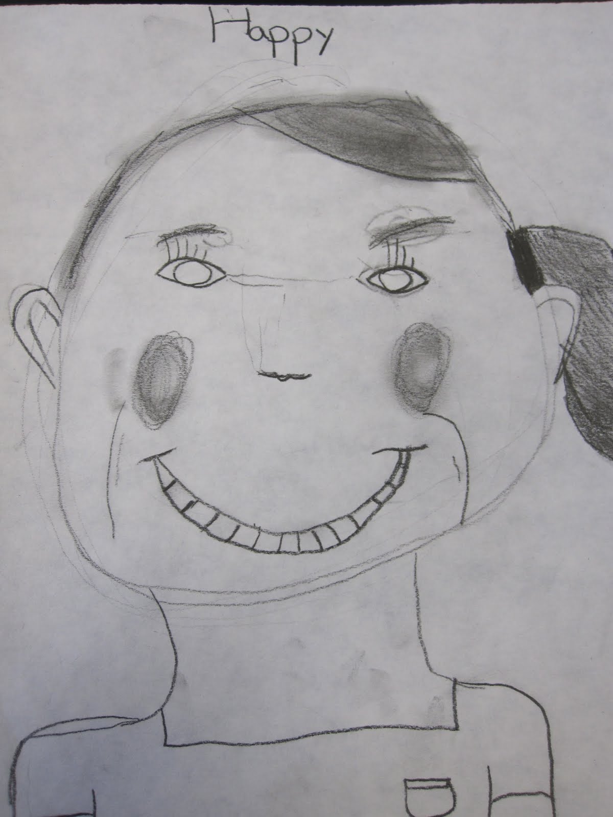 South School Art Studio: Expressive Self Portraits