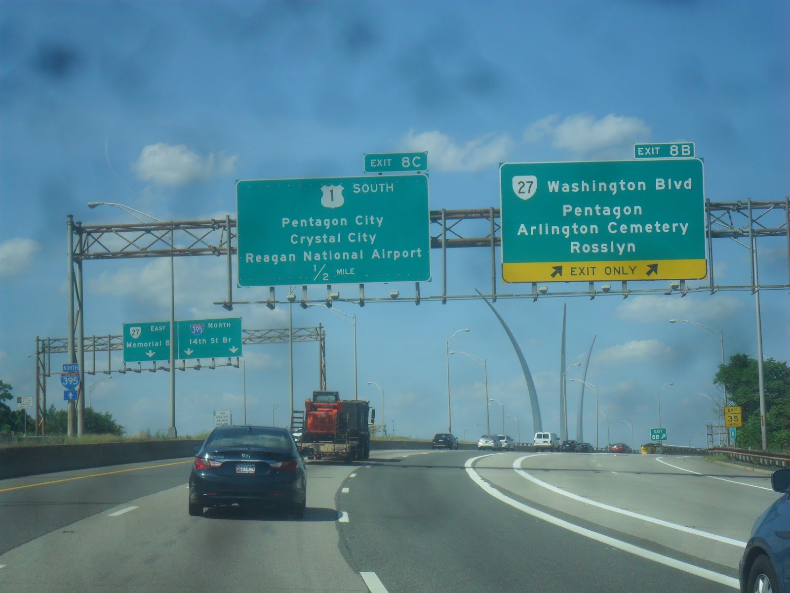Luke's Signs: Interstate 395 - Virginia & Washington, D.C.