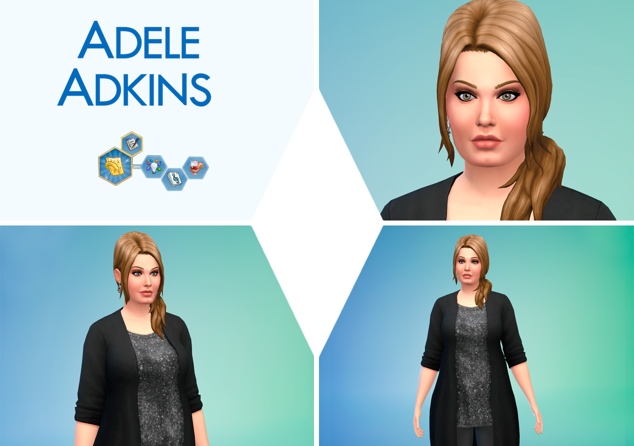 La Factoria De Sims - LFDS: ¡ADELE SIMIZADA EN LOS SIMS 4!