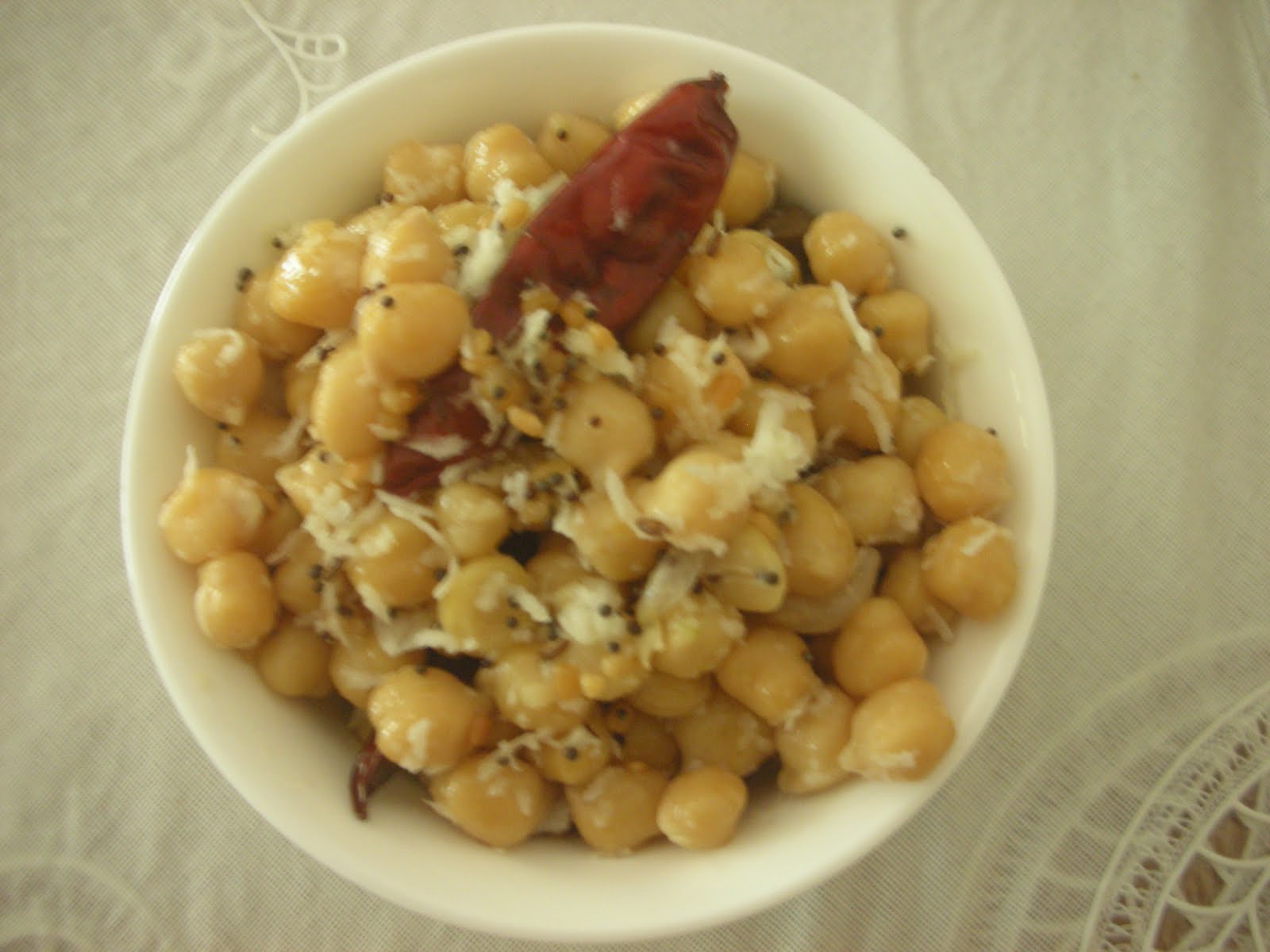 MY EXPERIMENTS WITH FOOD: Senaga Guggillu/Sundal