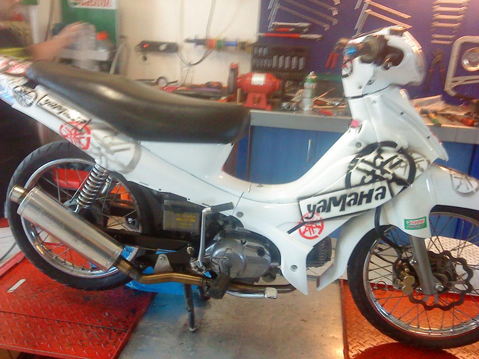 Mikrowio me dio rodes: Yamaha Crypton R 60mm