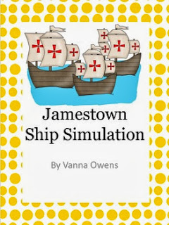 A Crafty Teacher: Jamestown Ship Build