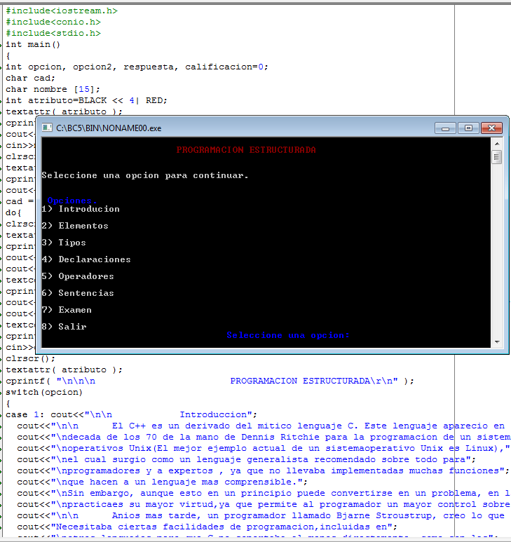 Programación Estructurada: Tutorial