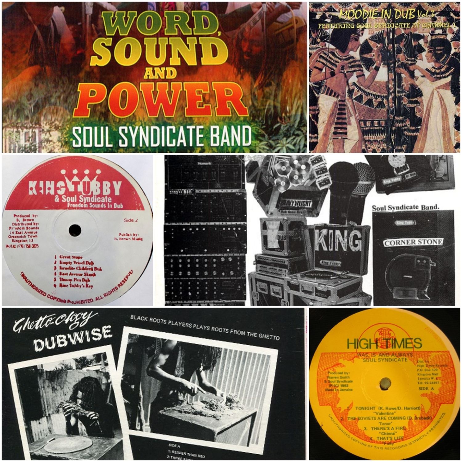Reggaediscography: SOUL SYNDICATE / HIGH TIME PLAYERS - DISCOGRAPHY: Albums