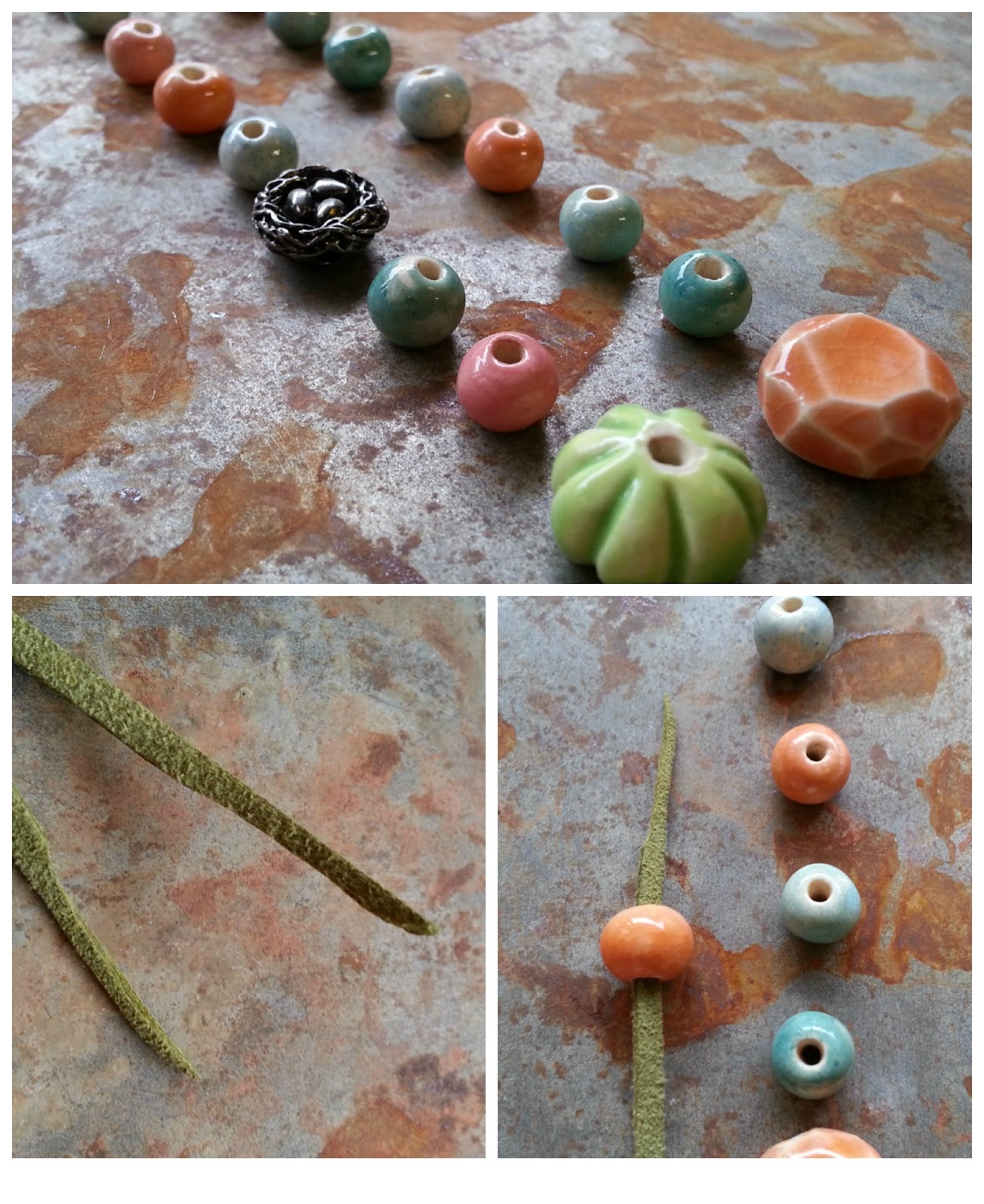 Art Bead Scene Blog: Spring on a String - A Spring Project