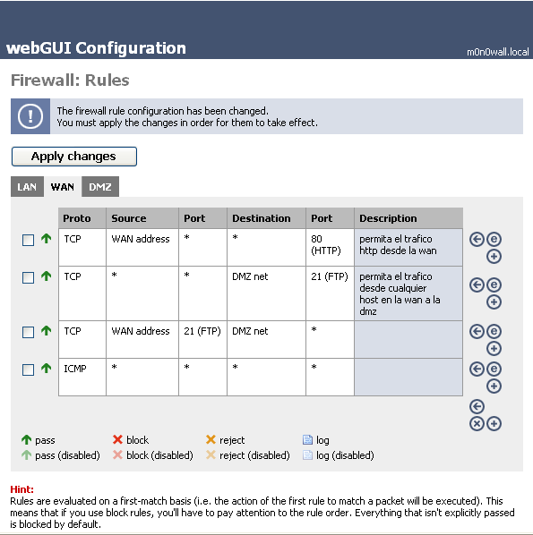 Monowall Firewall Configuracion y Administracion