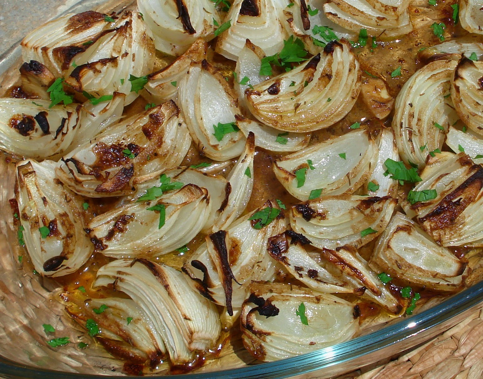 Sabores às Cores: Cebola assada...e torradas/Cebolla asada...y unas ...