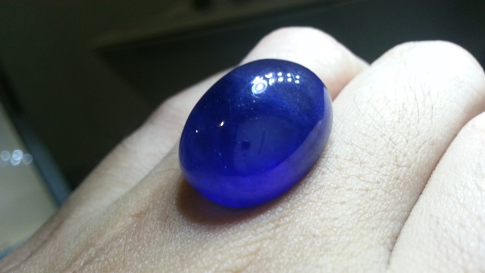 PERMATA MURAH SOKMO: PERMATA NILAM BIRU ASLI 49.2CTS! -KING SIZE ...