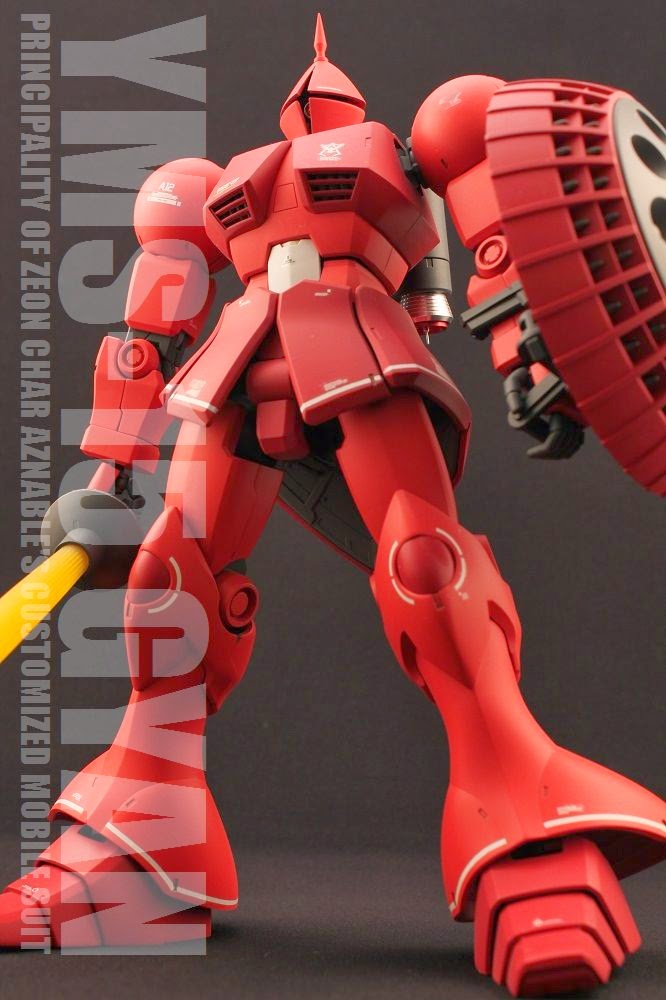 MG 1/100 Gyan - Painted Build - Gundam Kits Collection News and Reviews