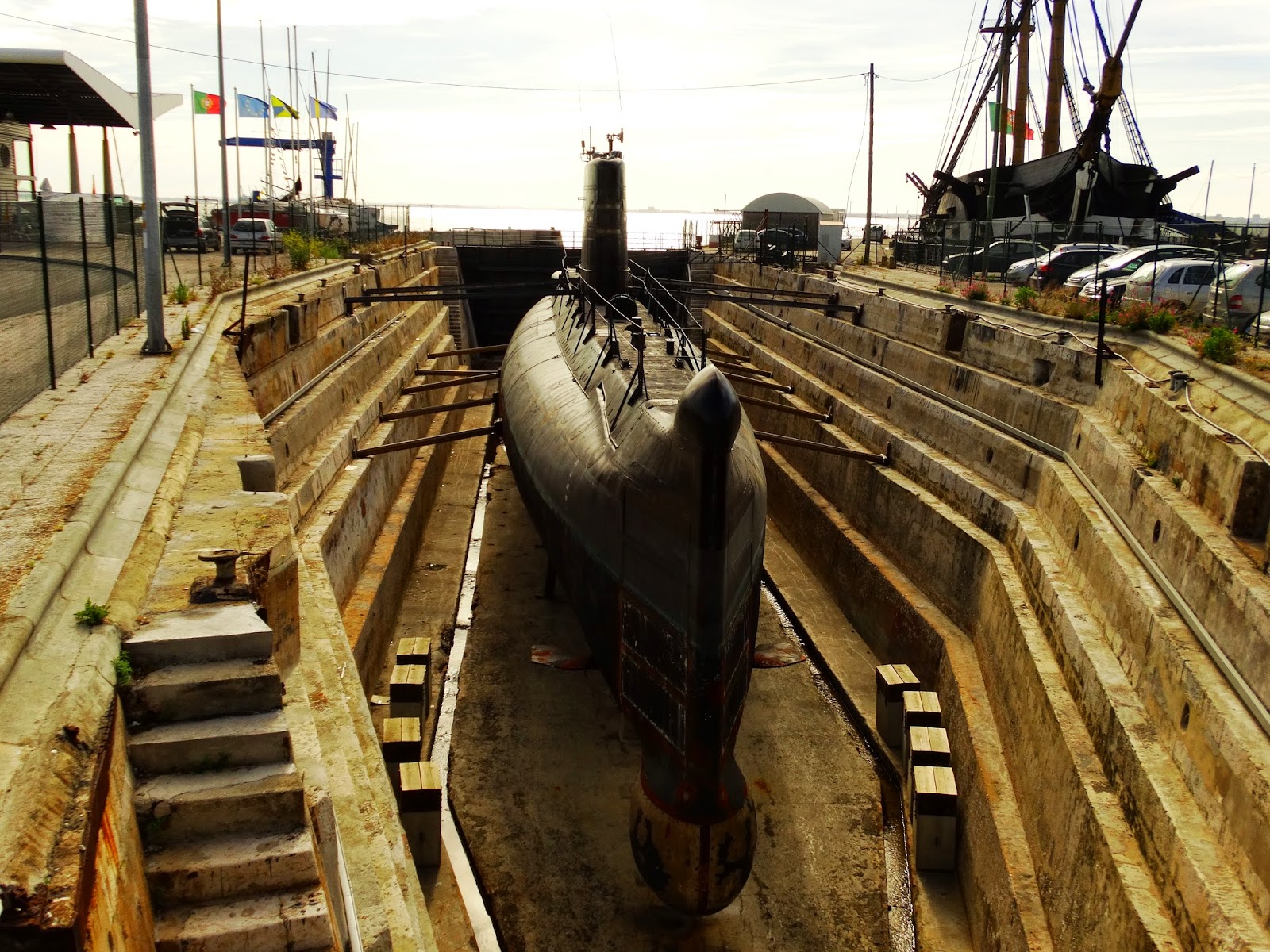 Sergio@Cruises: Submarino Barracuda em Cacilhas