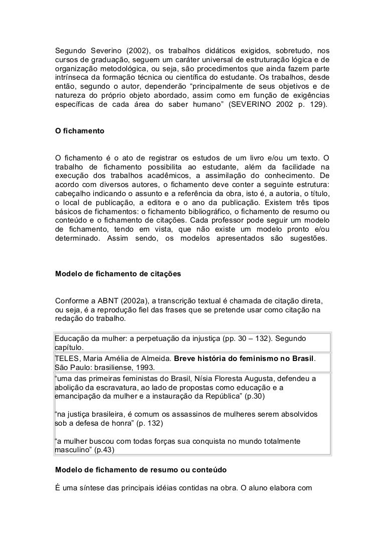 fichamento abnt - wood scribd braxin