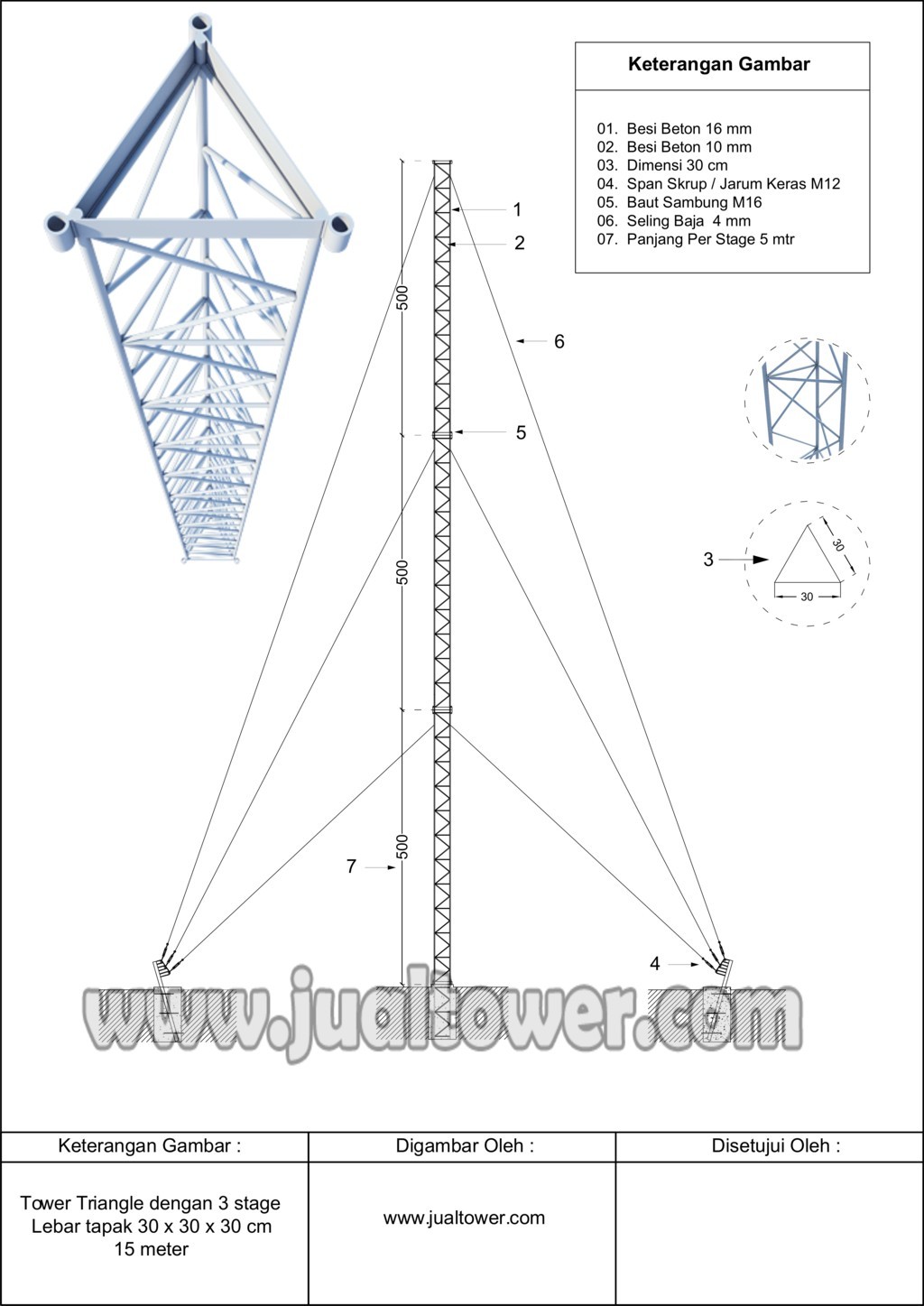 Jual Tower Triangle Galvanis | Jual Tower Triangle Jual Tower Triangle Galvanis | Jual Tower Triangle