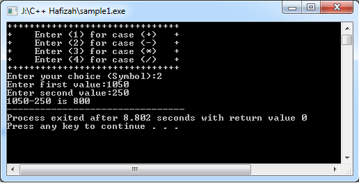 P2e For Students: C++: Understand Basic Switch Case