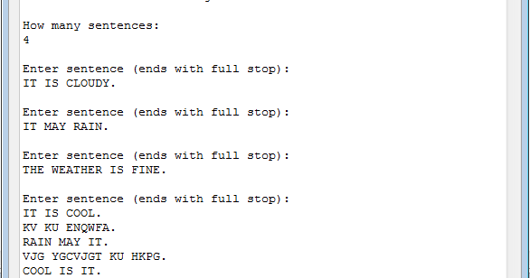 Programming : Encryption