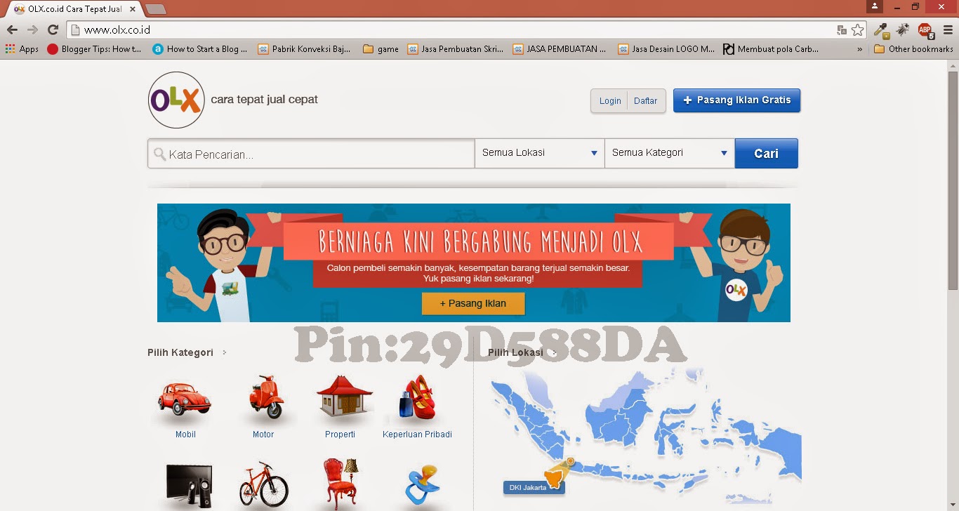 Cara Mendaftar / Membuat Akun di OLX.co.id