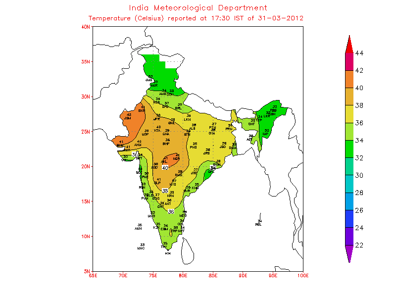 Vagaries of the Weather ©: March 2012