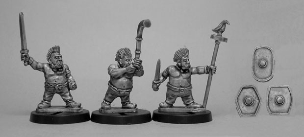 Wargame News and Terrain: CP Models: New Fantasy Celtic Dwarfs Released