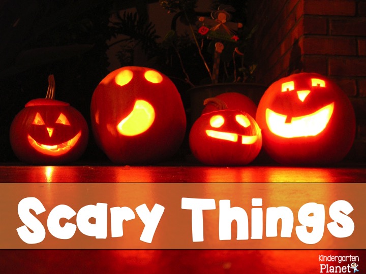 Kindergarten Planet: Scary Things *Freebie*