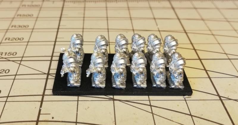 10mm Wargaming: 10mm Dwarfs from 10mm Fantasy Miniatures