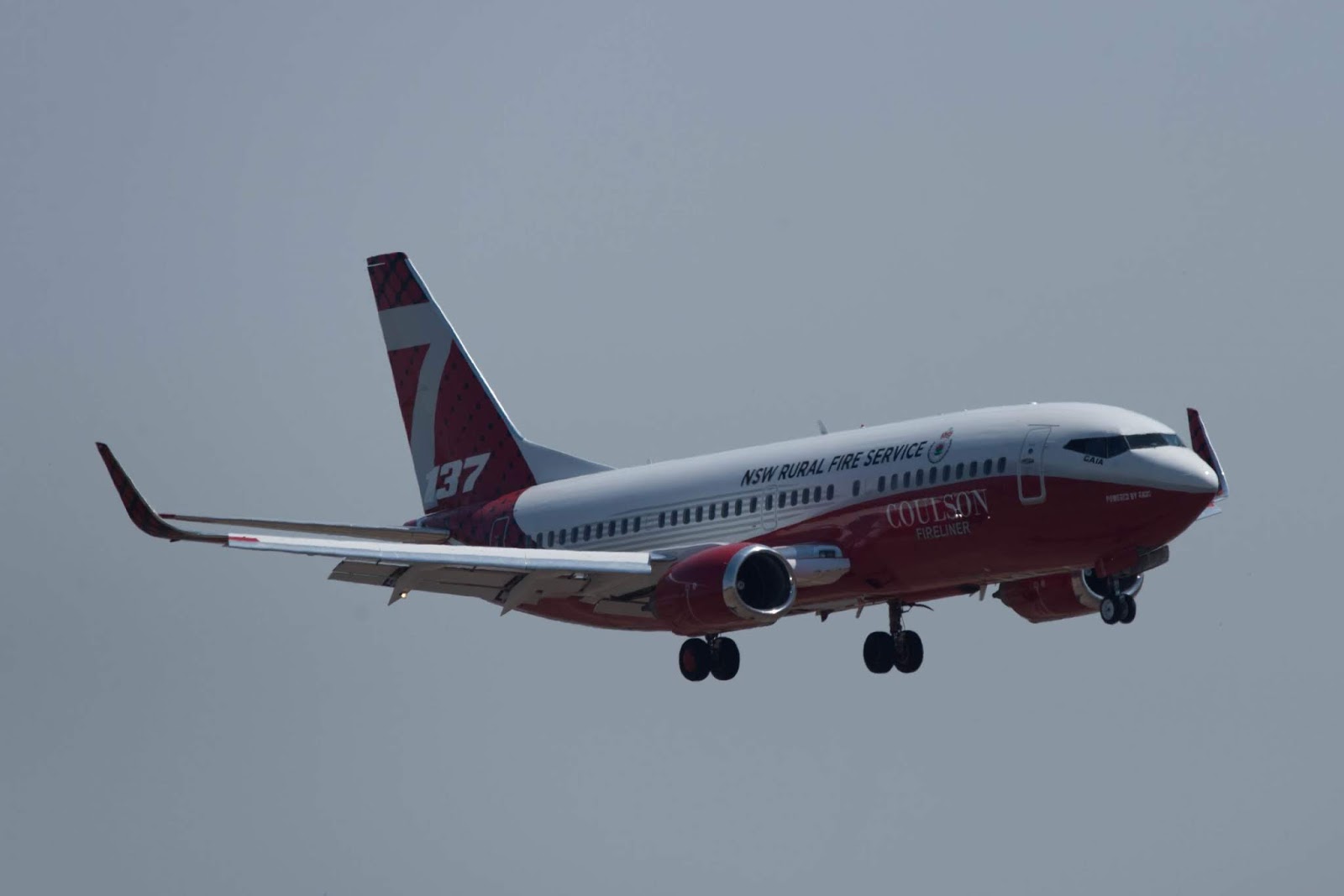 Central Queensland Plane Spotting: Coulson Aviation (USA) Boeing B737 ...