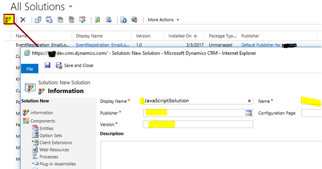 Happy4Coding: JavaScript For Querying An Entity And Updating Attribute Values In Form