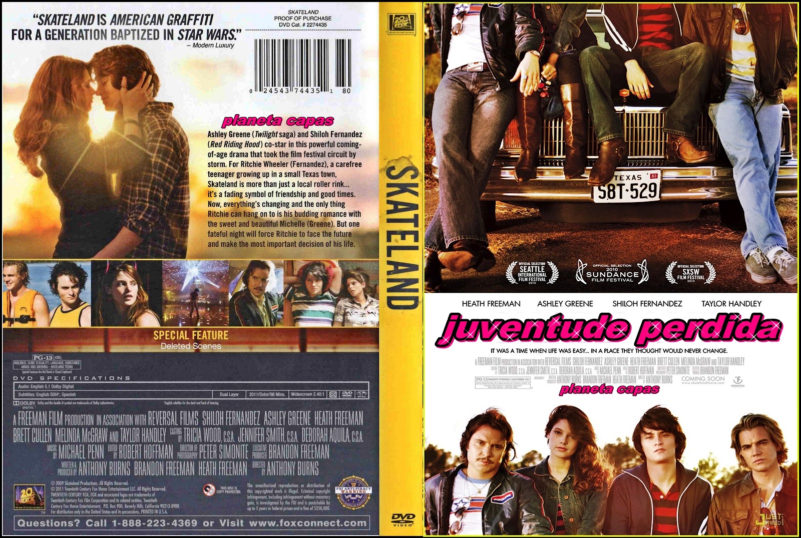 Planeta Capas: JUVENTUDE PERDIDA