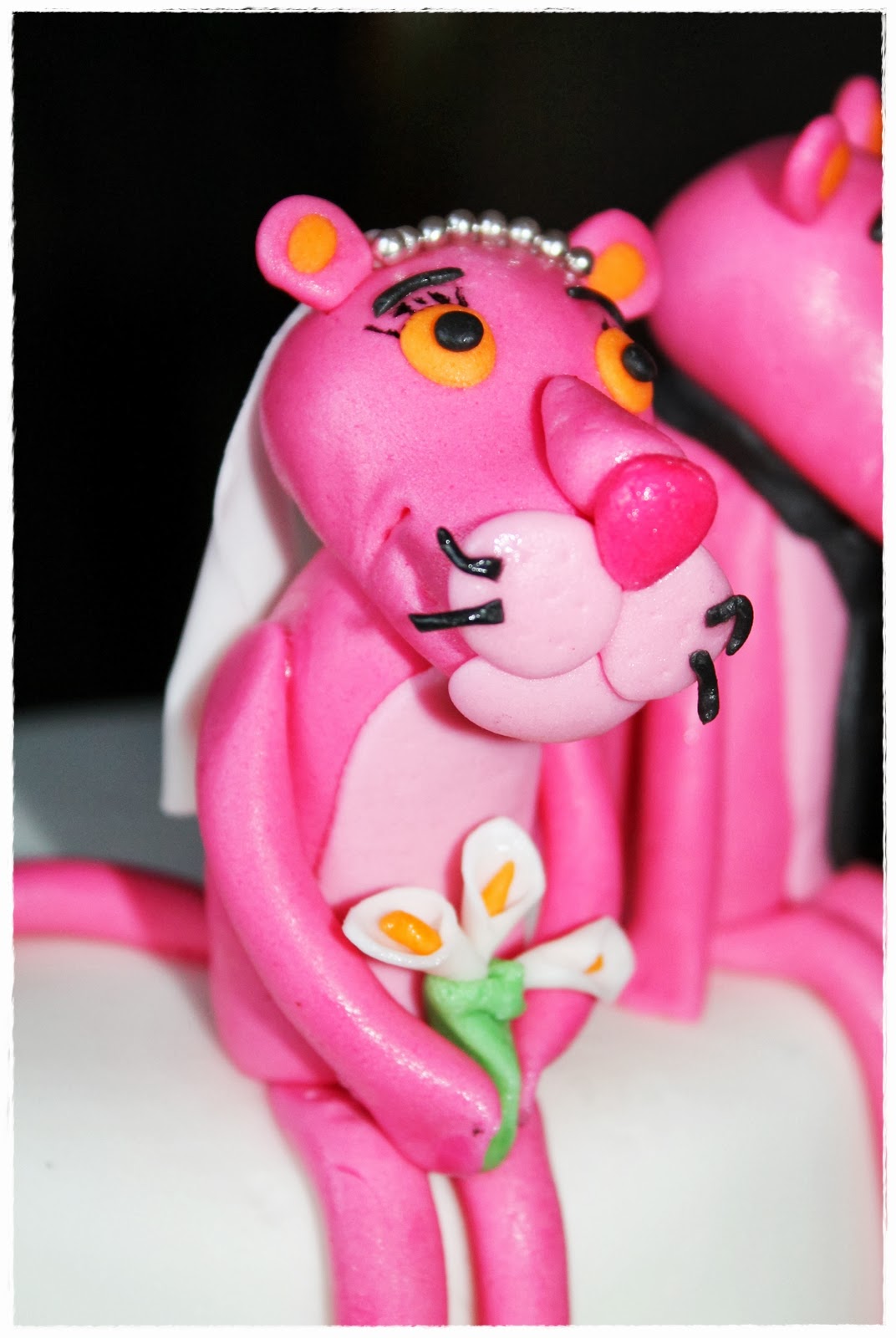 LAS TARTAS DE MJ: TARTA PANTERA ROSA