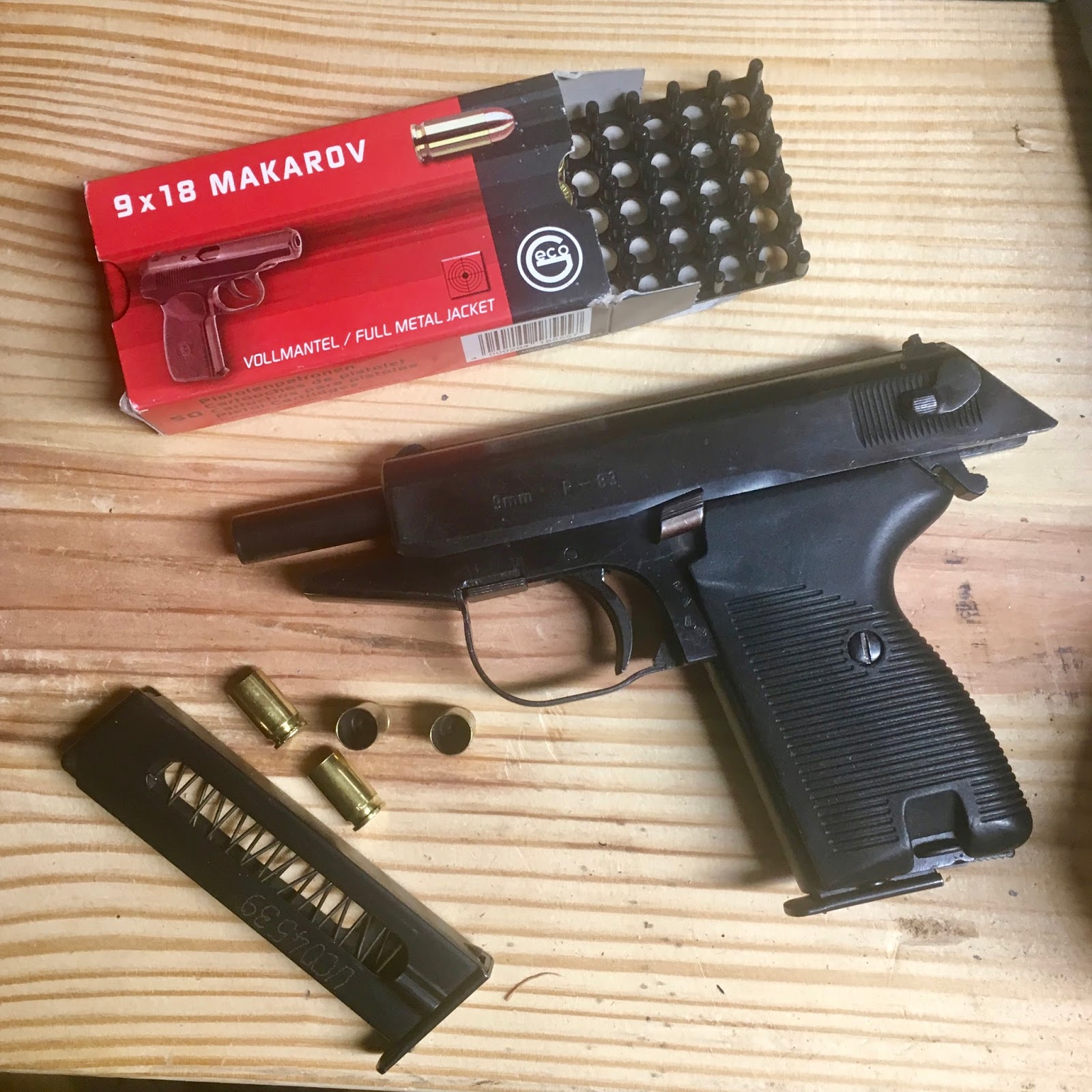 The Casual Shooter: The Polish P83 Wanad in 9x18 Makarov - Part II