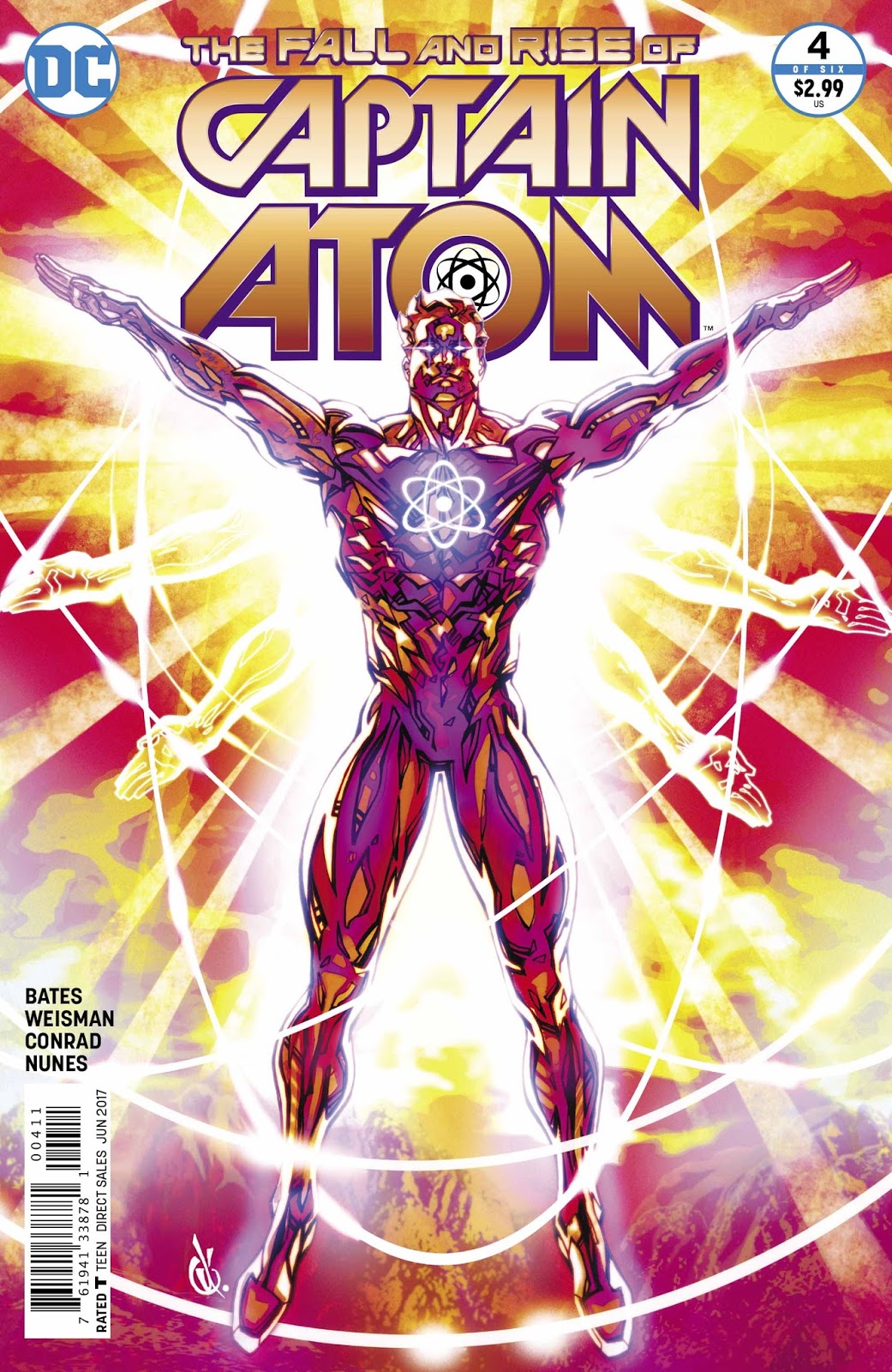 Weird Science DC Comics: The Fall and Rise of Captain Atom #4 Review ...