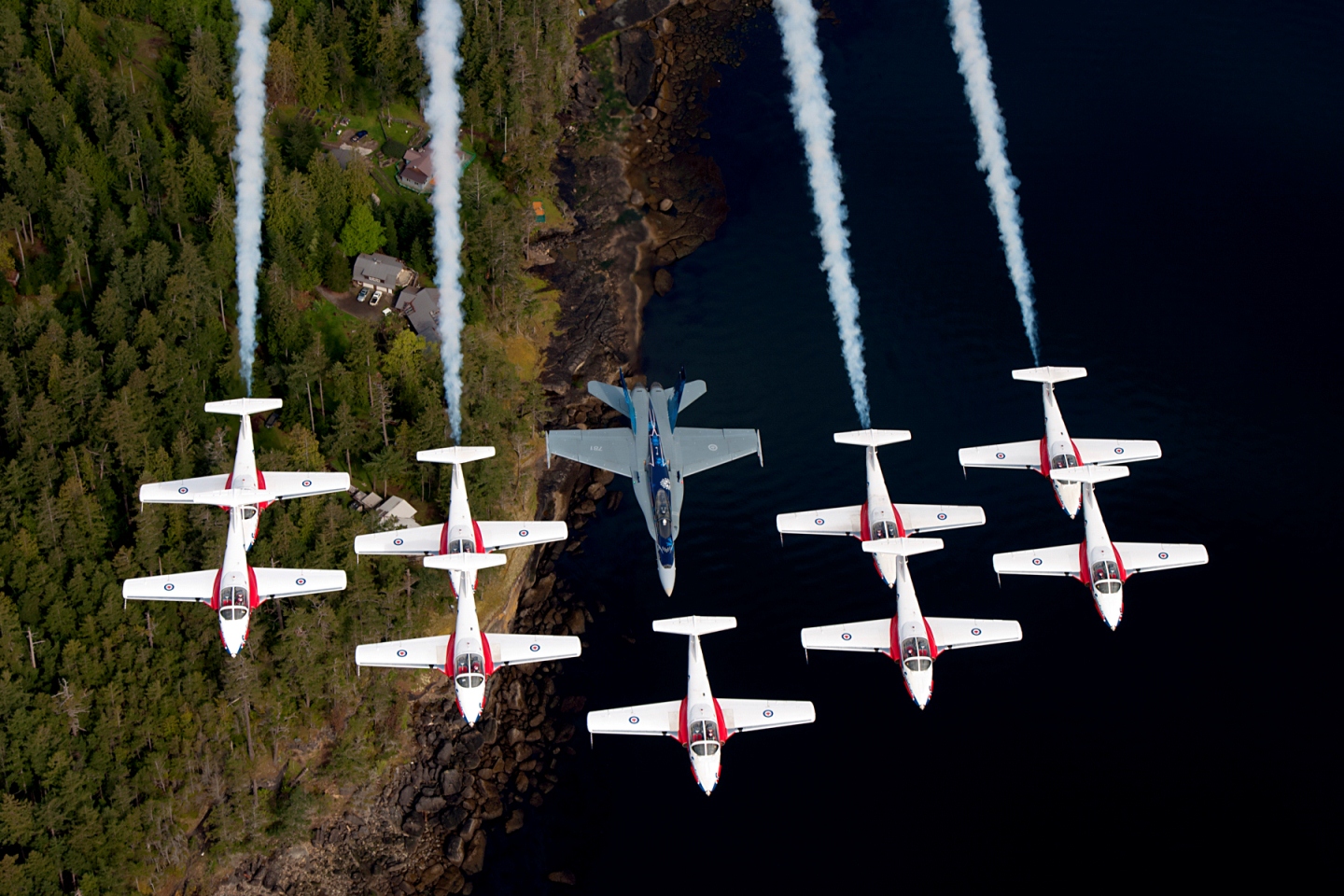 One Tank Trips: Up in the sky, Snowbirds, CF-18s, Joint Forces ...