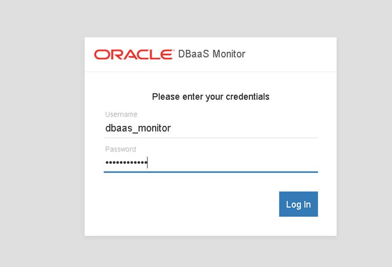 Oracle Dba Quick Notes [oracle Cloud] Dbaas Monitor Console Overview