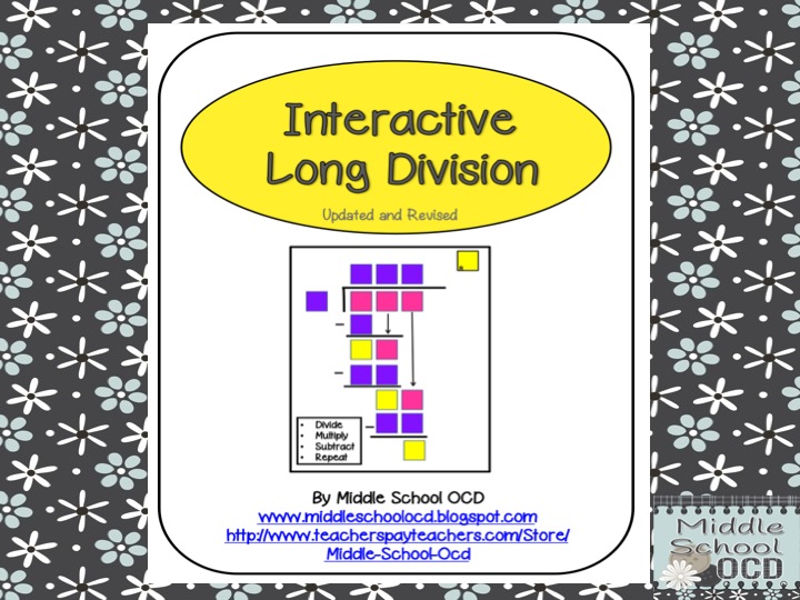 Long Division Poster