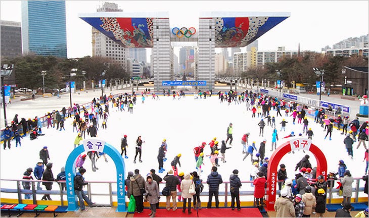 All About Korean Entertainments And Culture: Ice-skating rinks in Seoul