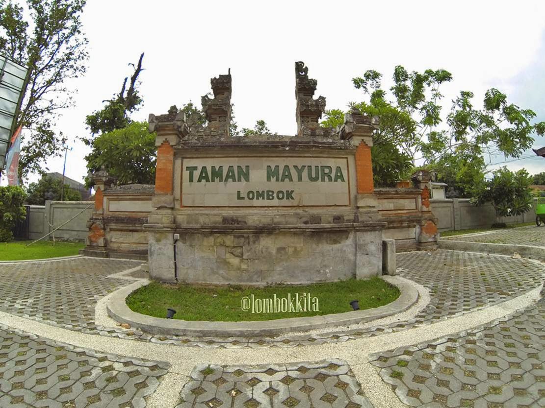 budaya indonesia: taman mayura mataram lombok island