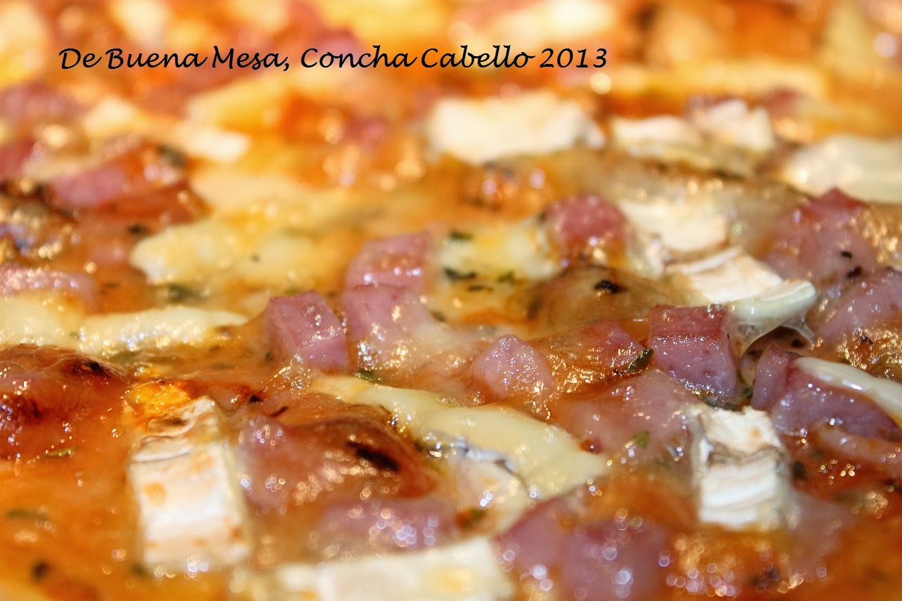 Pizza de Pavo y Rulo de Cabra