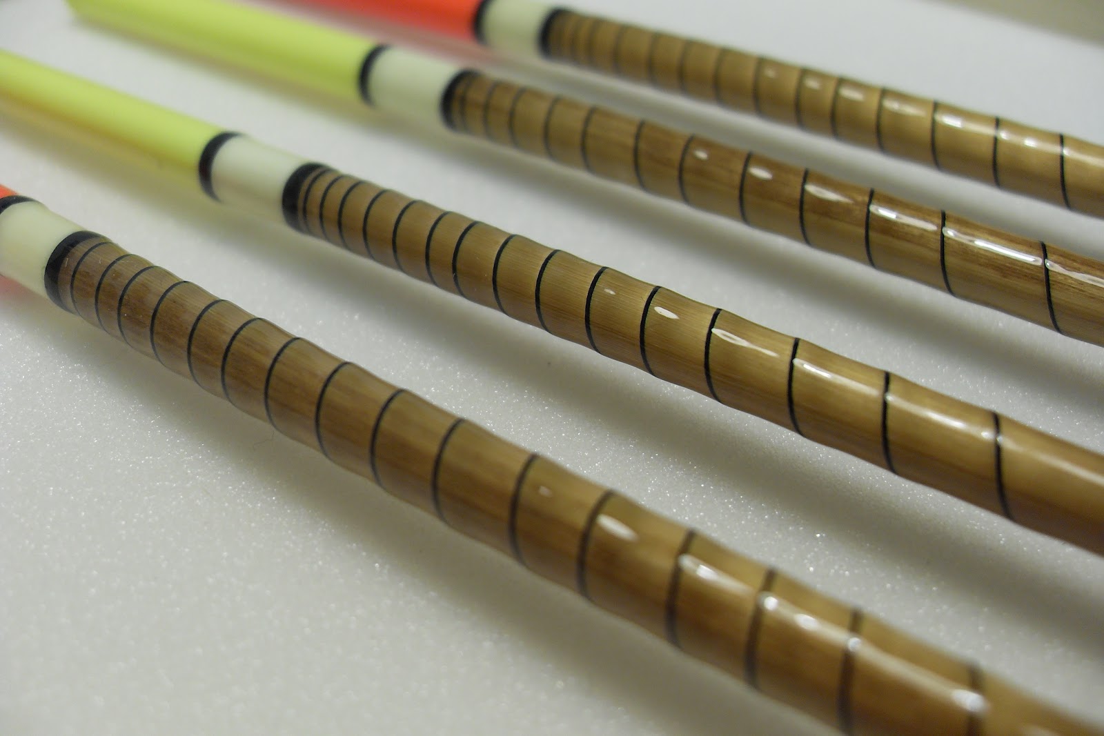 Handmade Fishing Floats by Mark Burningham.: Norfolk reed and balsa ...