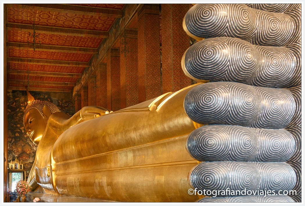 Wat Pho o templo del Buda reclinado de Bangkok - Fotografiando Viajes