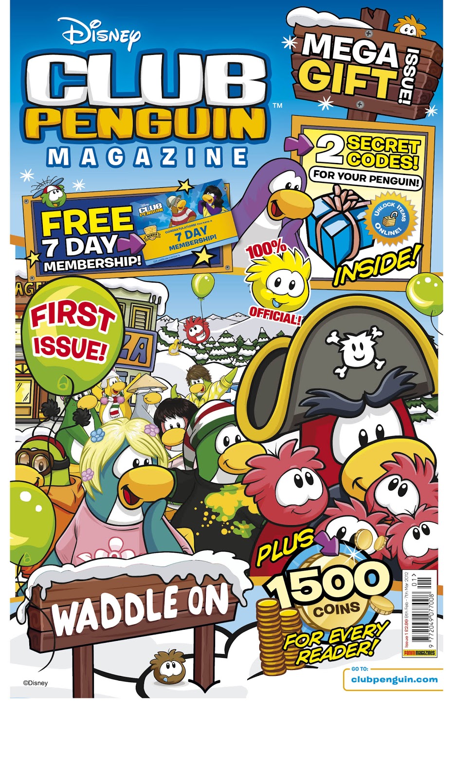 Chez Maximka: Disney's Club Penguin magazine launch