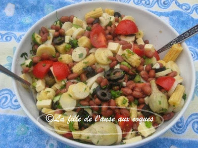 La fille de l'anse aux coques: SALADE AUX LÉGUMES MARINÉS