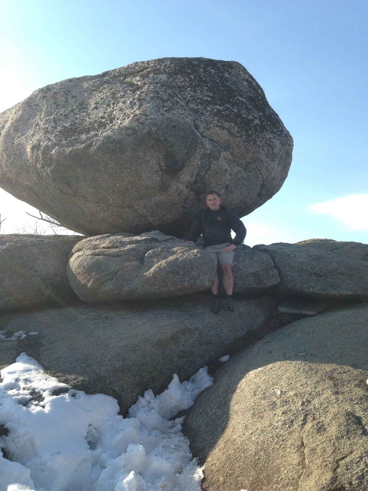OLD RAG MOUNTAIN CLIMB; March 11, 2013