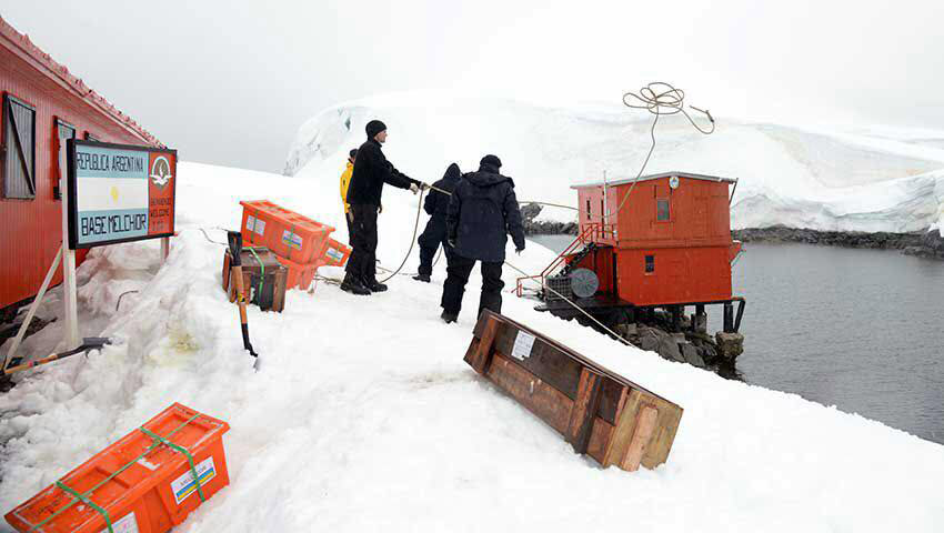 Defensa y Armas: Se realizó la apertura de la base Melchior