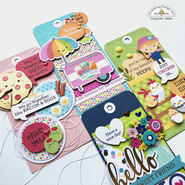 Doodlebug Design Inc Blog: Chit Chat Tags | with Virginia