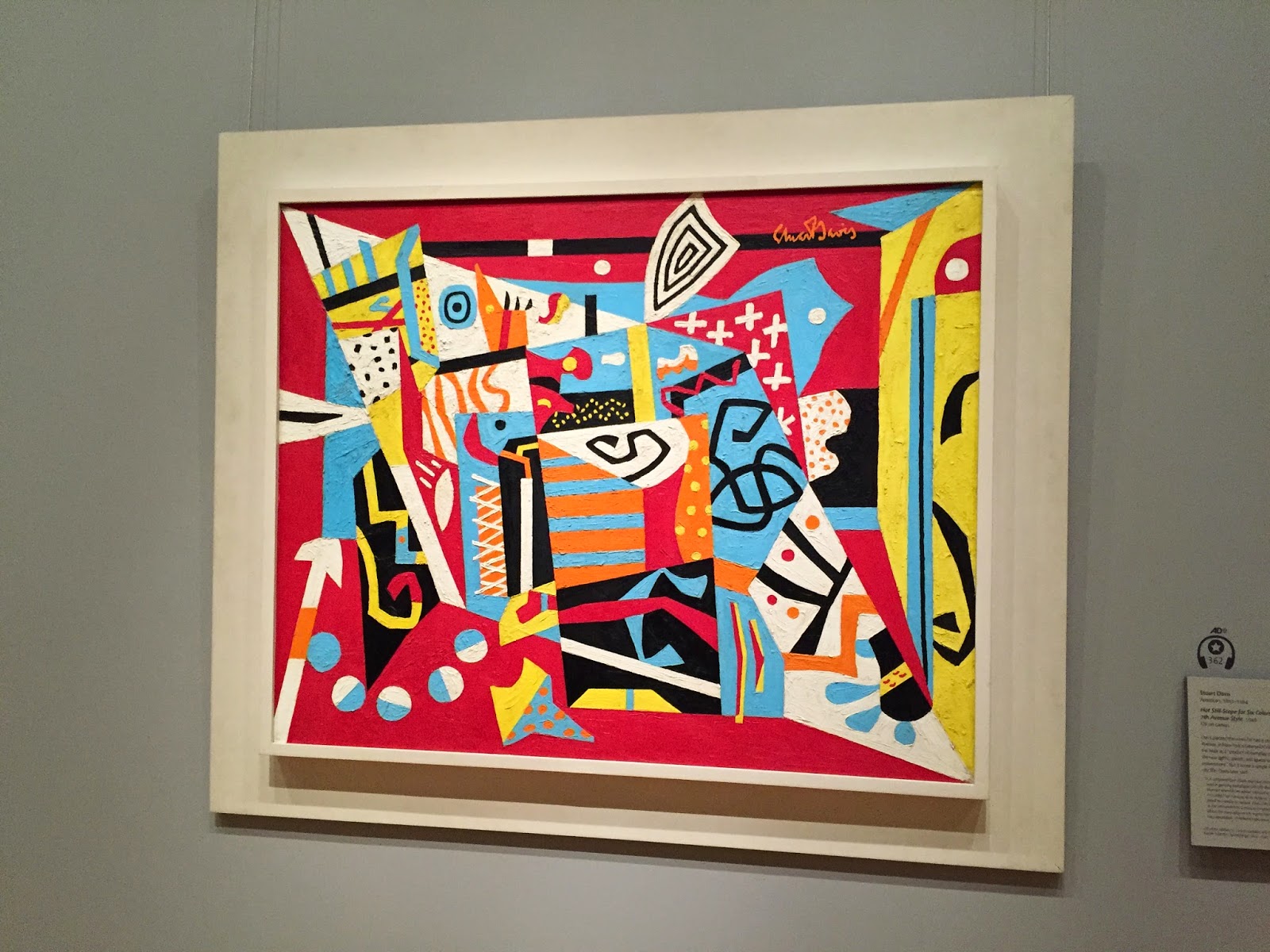 Seen Up Close: Stuart Davis's "Hot Still-Scape"