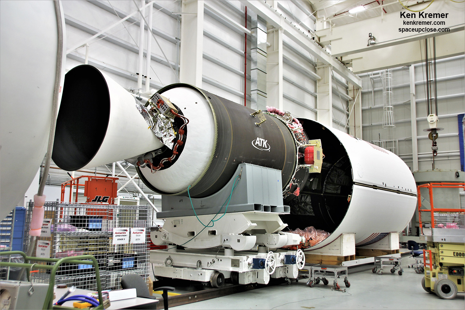 Space UpClose: UpClose with Antares Inside Northrop Grumman Rocket ...