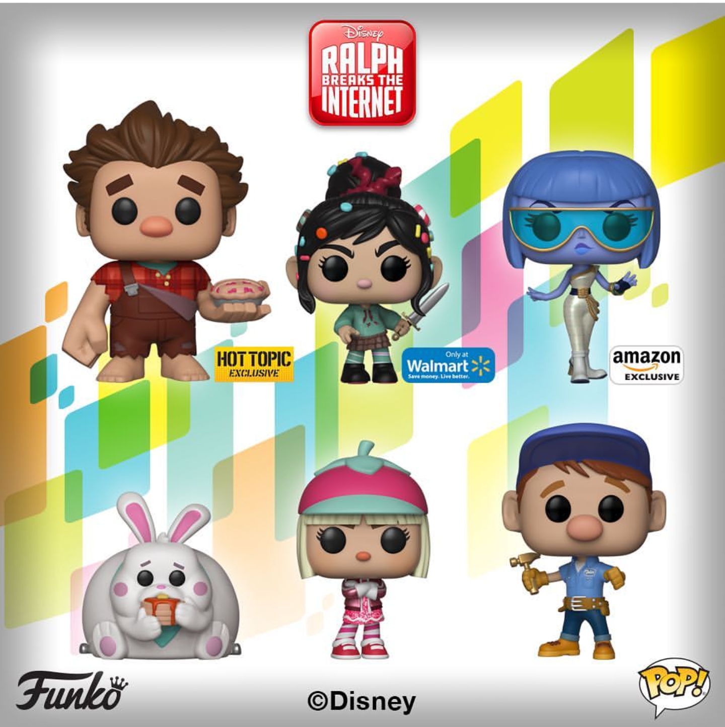 Disney at Heart: These Ralph Breaks the Internet POPVinyl Are Pretty Sweet