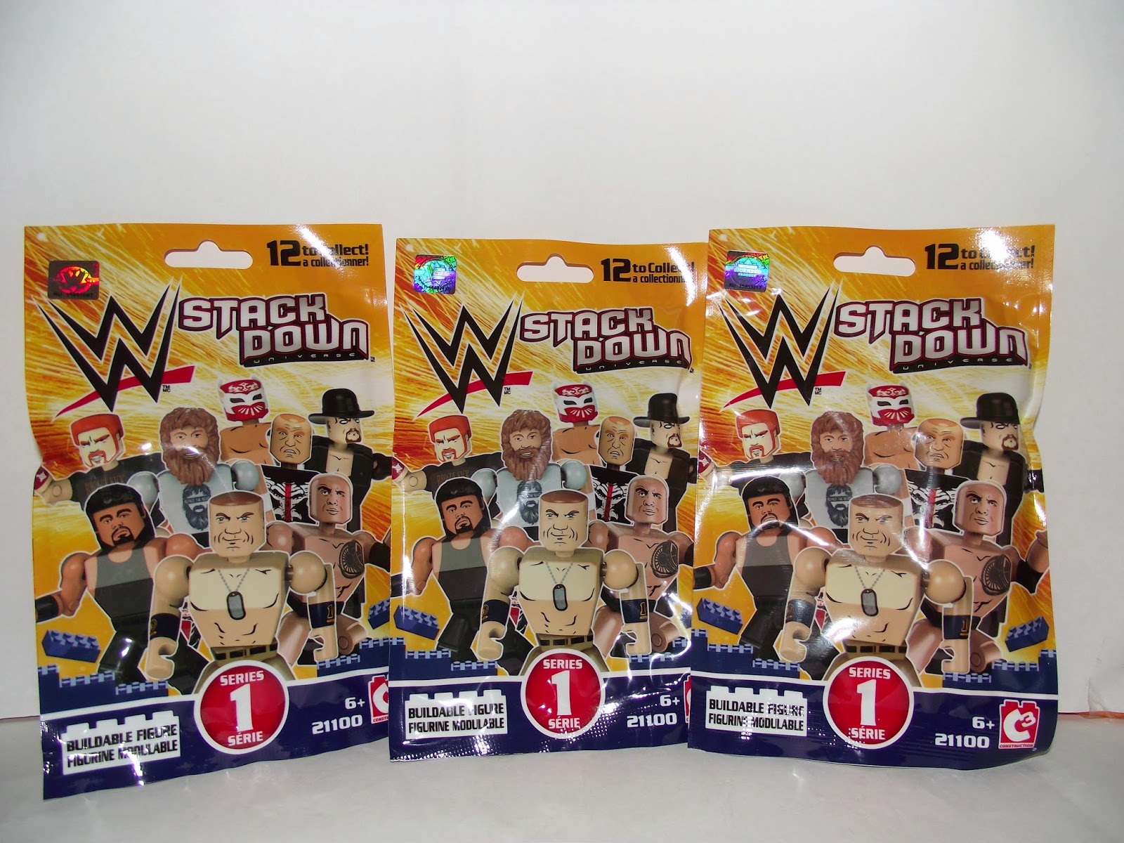Go Figure!: WWE Stack Down Universe Series 1 Blind Bag Figures