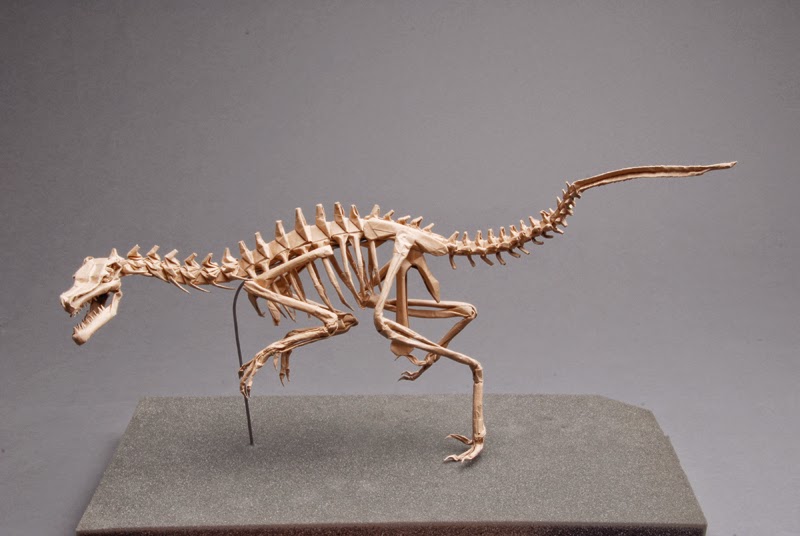 origami human skeleton ~ origami instructions art and craft ideas