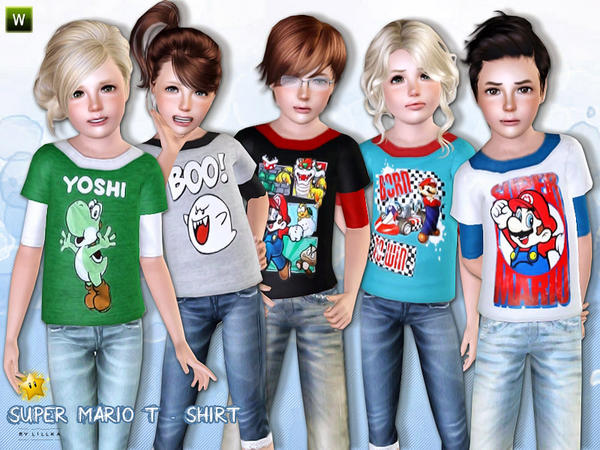 Custom Sims 3: Children Set 05