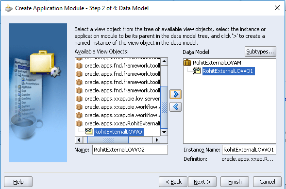 Oracle Application's Blog: Create lov using oaf personalization